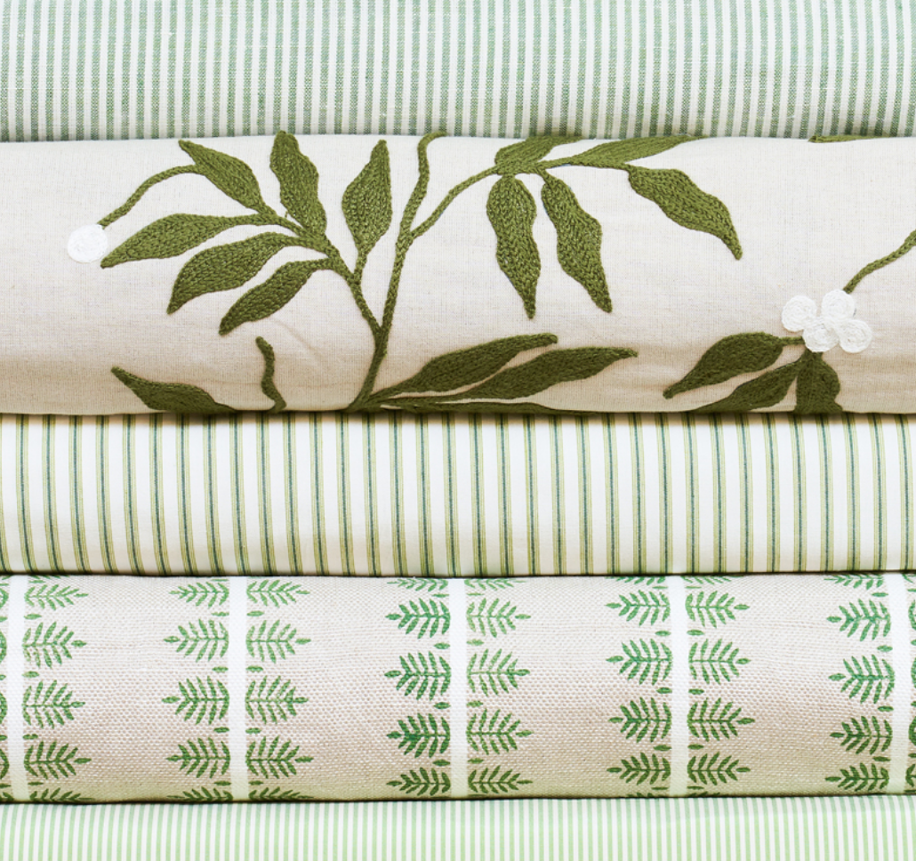 Charee Silk Stripe Fabric - Urban American Dry Goods Co.