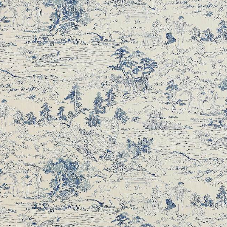 Toile Fabric - Urban American Dry Goods Co.