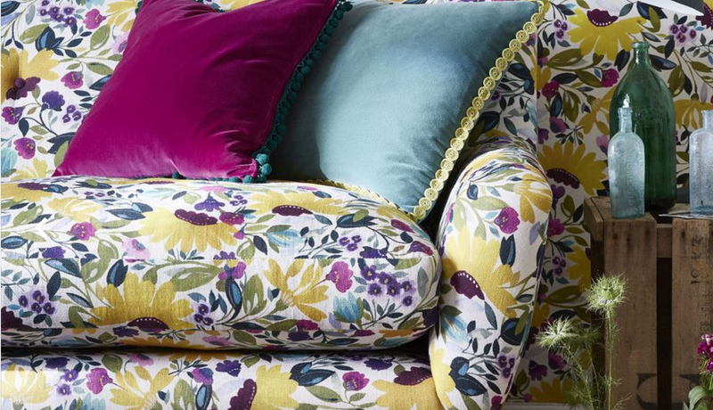 Isabelle's Garden Fabric - Urban American Dry Goods Co.