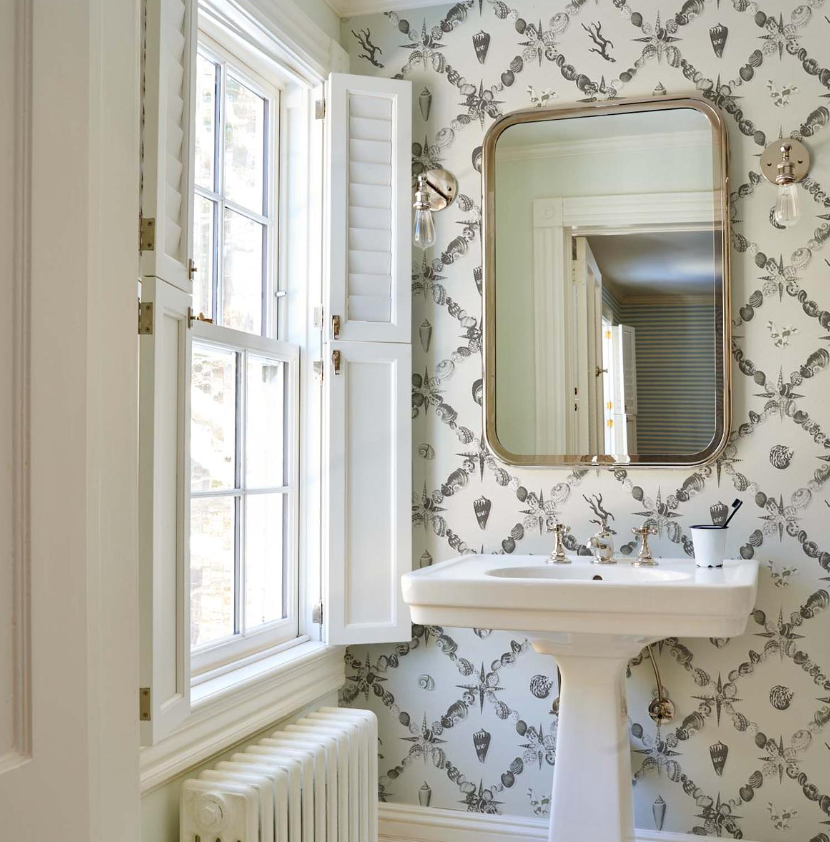 Grotto Treillage Wallpaper - Urban American Dry Goods Co.
