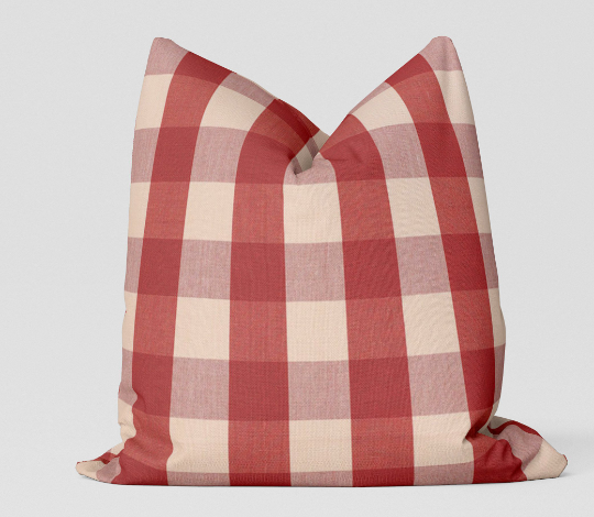 Camden Check Pillow Cover - Urban American Dry Goods Co.